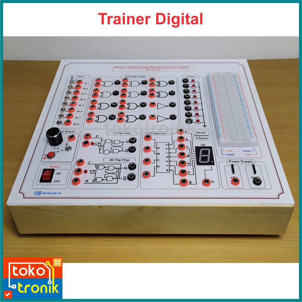 Jual Trainer Digital Praktikum Teknik Digital | Shopee Indonesia