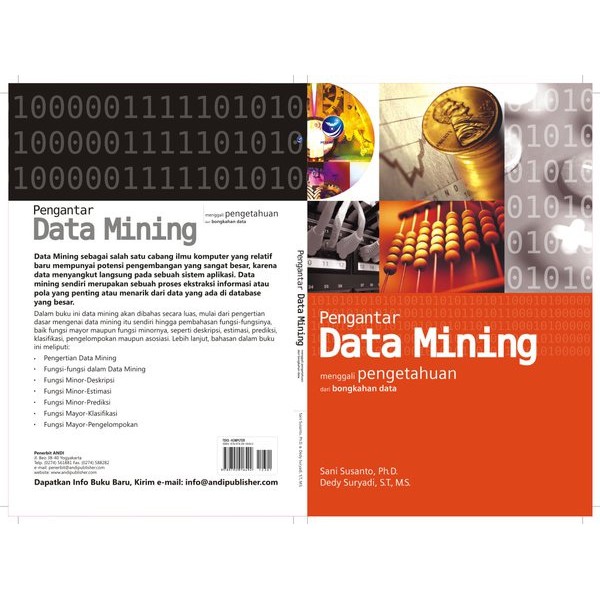 Jual Buku Pengantar data mining - menggali pengetahuan & bongkahan data ...