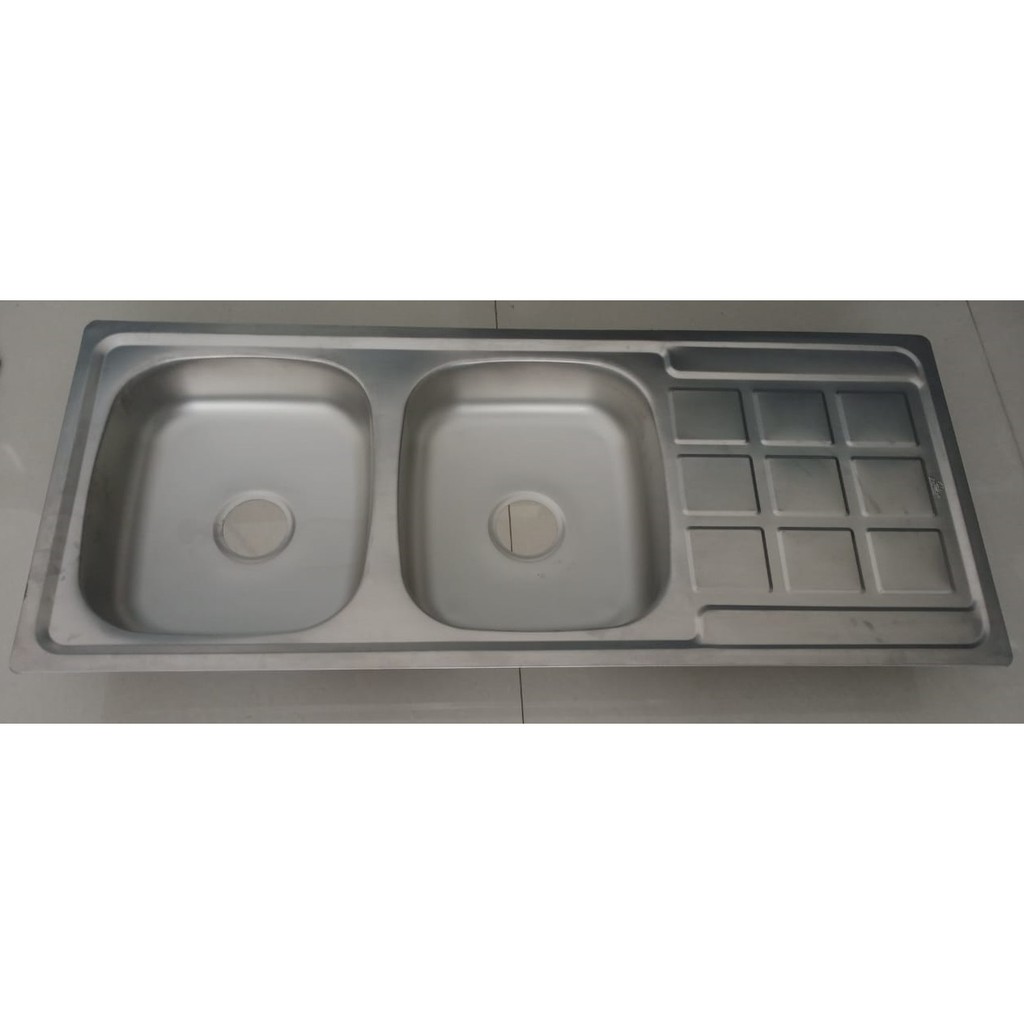 Jual Bak Cuci Piring 120x50 Stainless | Shopee Indonesia