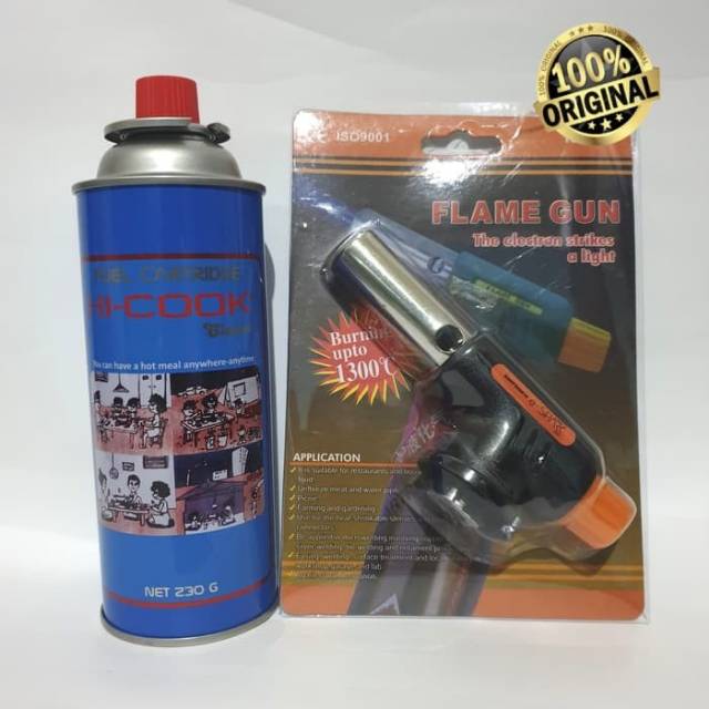 Jual torch flame dan hi cook paket 1 kaleng | Shopee Indonesia