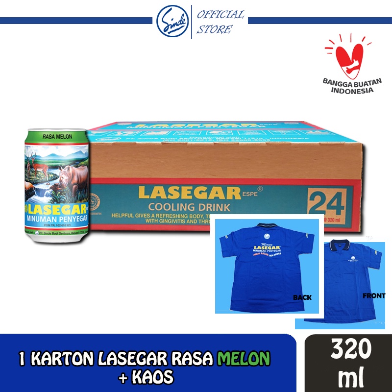 Jual Lasegar kaleng 320ML Rasa Melon 1 carton | Shopee Indonesia