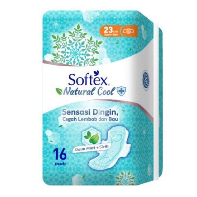 Jual Softex Natural Cool Day Wing 23 cm 16 pcs | Shopee Indonesia