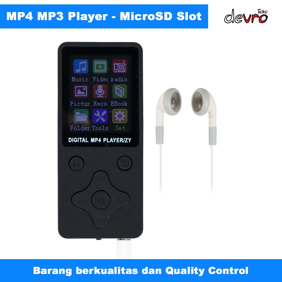 Jual MP3 Player Mp4 Digital Audio Player - MicroSD - ZYZY T1 | Shopee ...