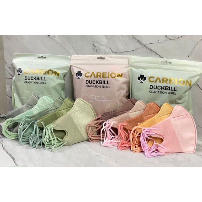 Jual Masker duckbill careion mix warna isi 50 duckbill mix warna warna ...