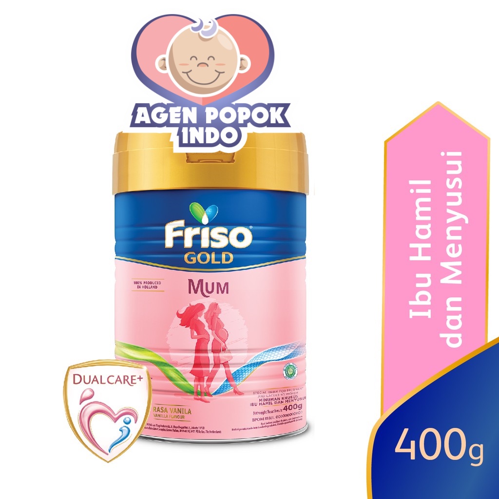 Jual Frisomum Gold Dualcare 400gr Susu Ibu Hamil Dualcare+ 400 gr ...