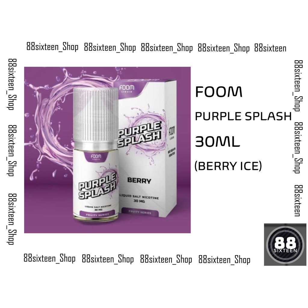 Jual LIQUID FOOM BERRY ICE 30MG 30ML | Shopee Indonesia