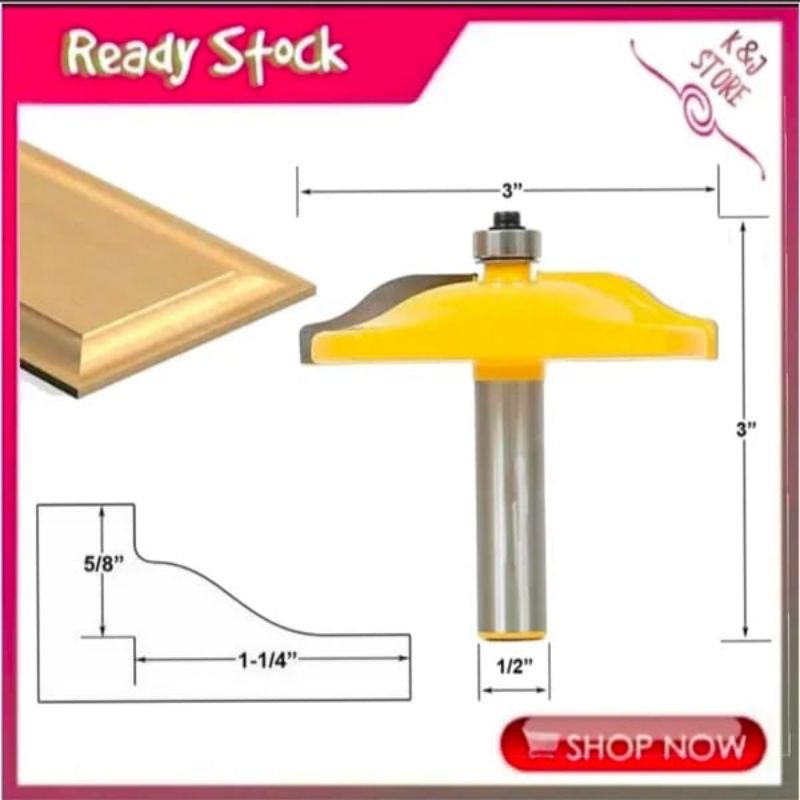 Jual Mata Router Pisau Profil Kayu Panel Pintu Raised Door Cabinet ...