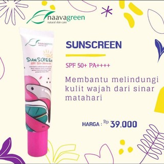 Jual NAAVAGREEN Sunscreen -Melembabkan kulit kering dan melindungi dari ...