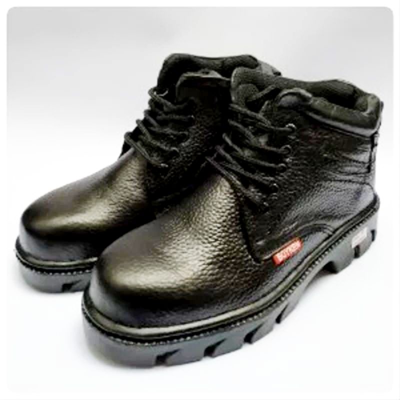 Jual Sepatu Safety Pria King Boyken 803x - Kulit Asli Ujung Besi Boots ...