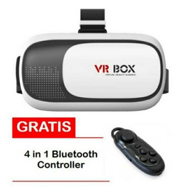 Jual Vr Box remot vr gear Bluetooth GamePad Virtual Reality Glasses ...