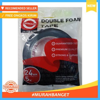 Jual Double Tape Busa Foam Tape Daimaru 1" Inch / 24Mm / 6M Dobel Tip ...