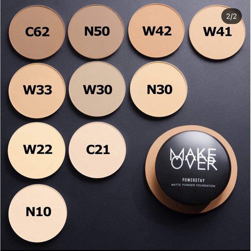Jual Make Over Powerstay Matte Powder Foundation | Shopee Indonesia