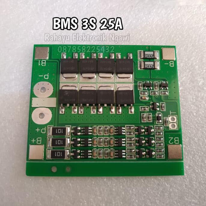 Jual Modul Bms 3S 25A Battery Lithium 18650 Charger Li-Ion Rahel002 Ayo ...