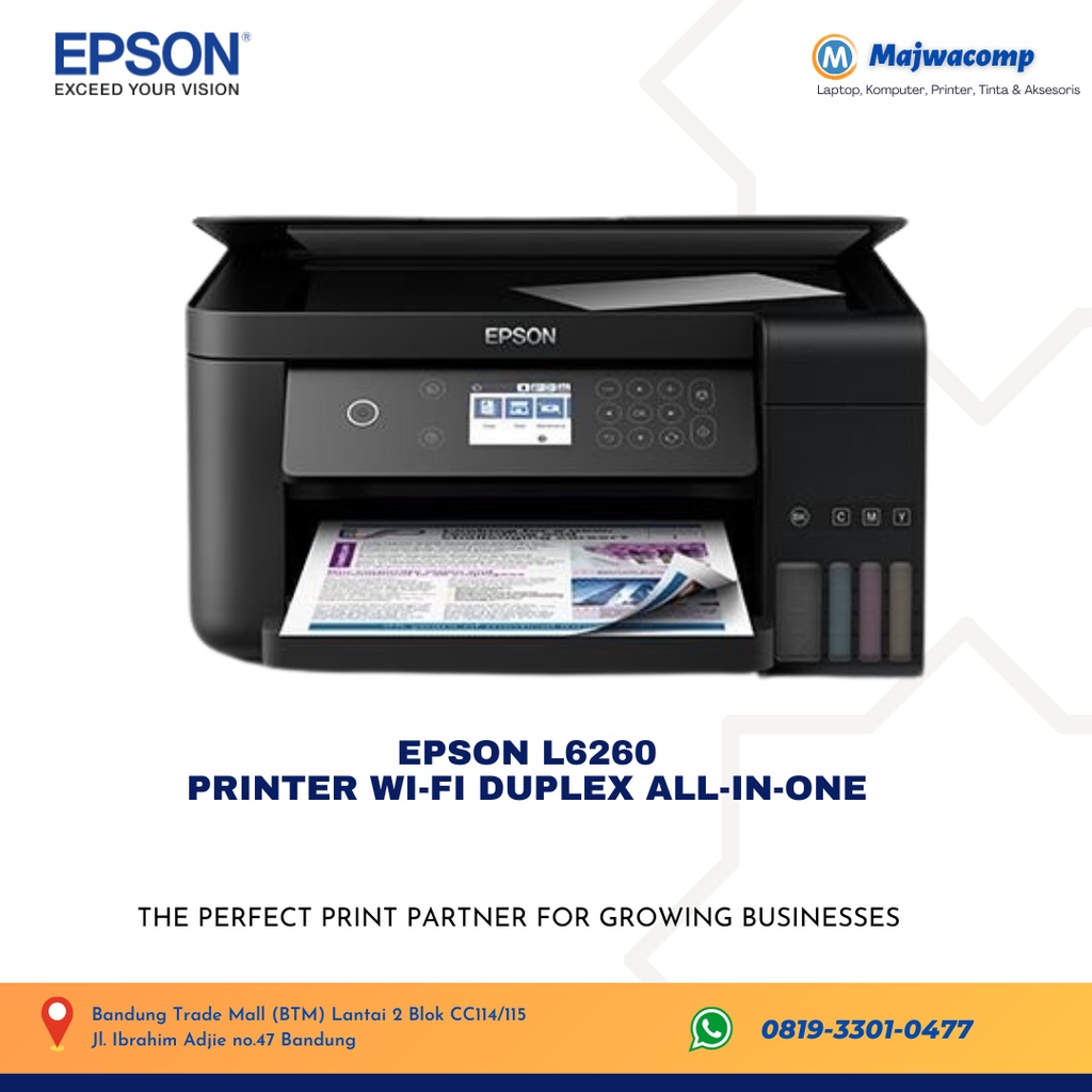 Jual Printer Epson L6260 All in One Wi-Fi Duplex | Shopee Indonesia