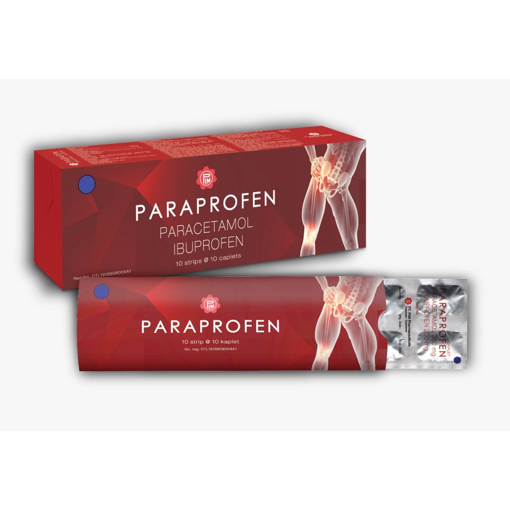 Jual PARAPROFEN @100 TAB BOX (PIM) | Shopee Indonesia