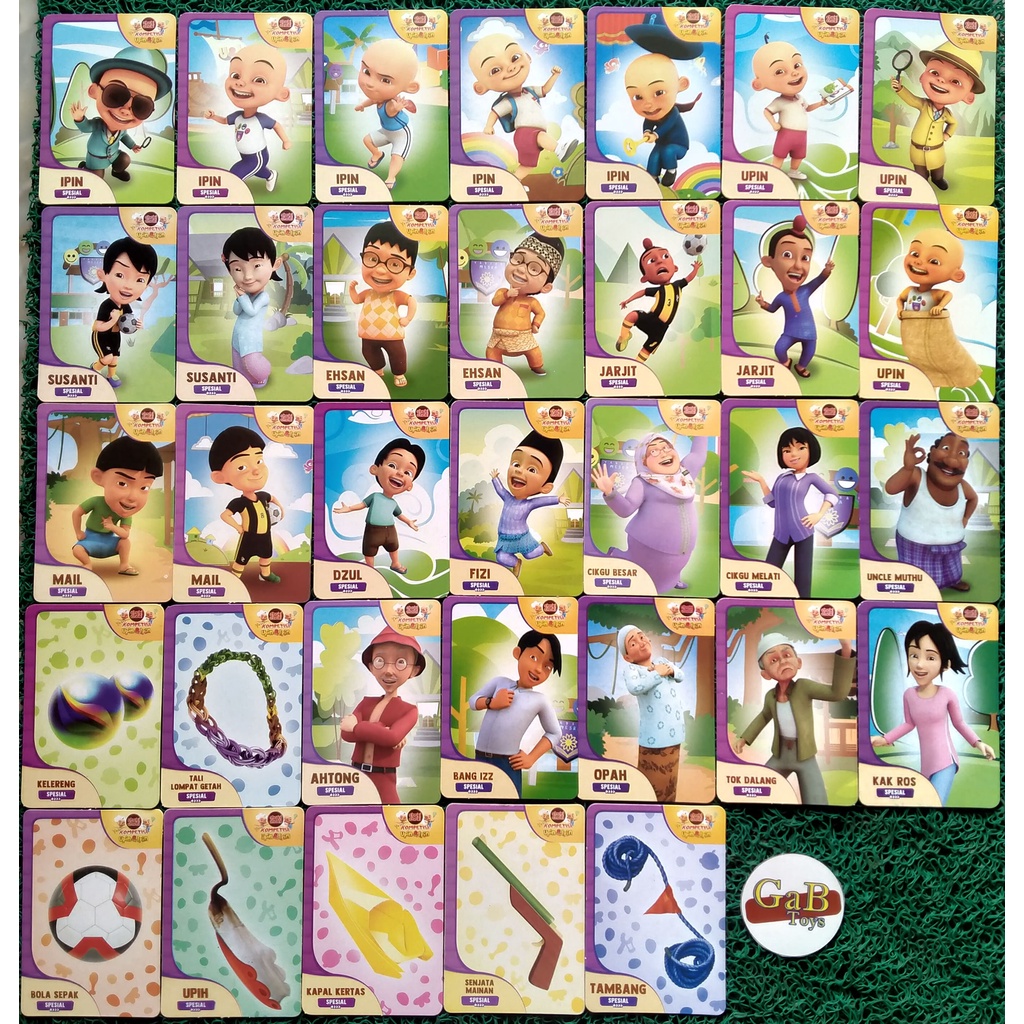 Jual Kartu AR Choki Choki - Kompetisi Upin & Ipin - KARTU SPESIAL ...