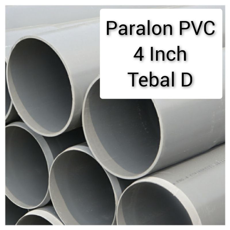 Jual Pipa Paralon Pvc 4 Inch Tebal D Panjang 50 cm Indonesia|Shopee Indonesia