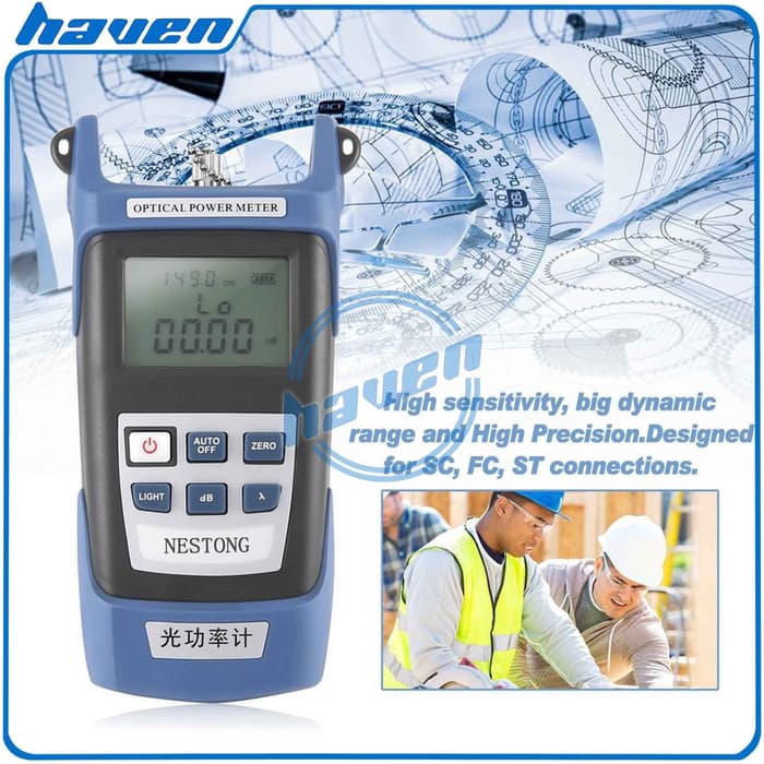 Jual OPM Fiber Optik Optical Power Meter / Fiber Optic Optical Power ...