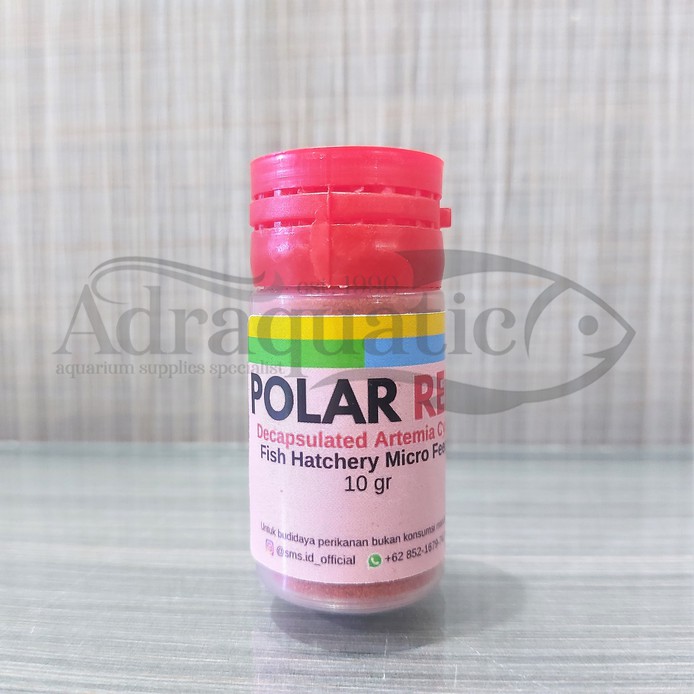 Jual POLAR RED 10GR ARTEMIA TANPA CANGKANG DECAPSULATED CYST PAKAN ...