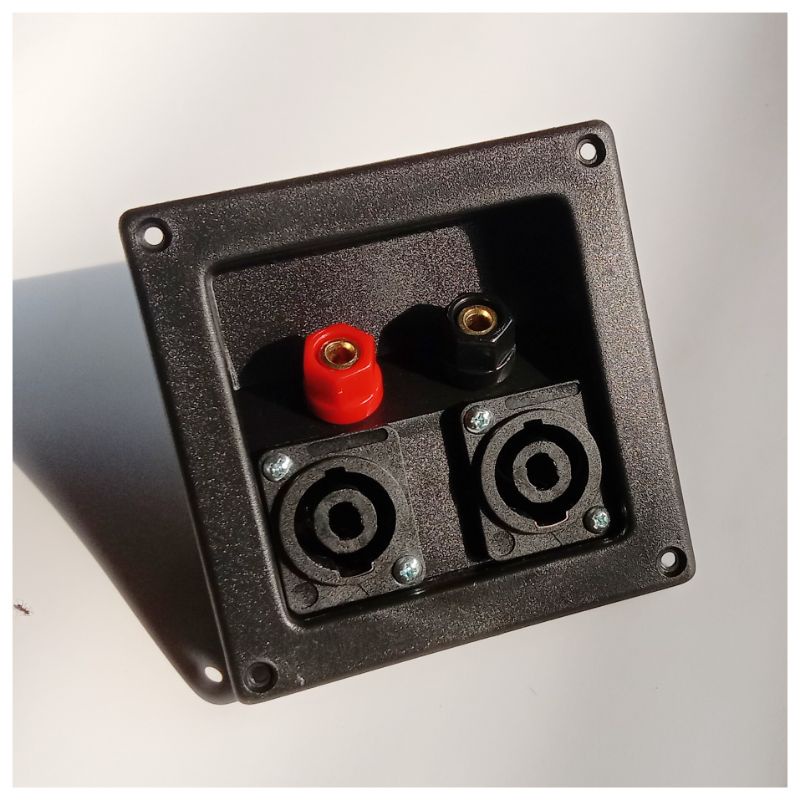 Jual Terminal Speaker 3 in 1 Spikon plus Biding Pos double socket ...