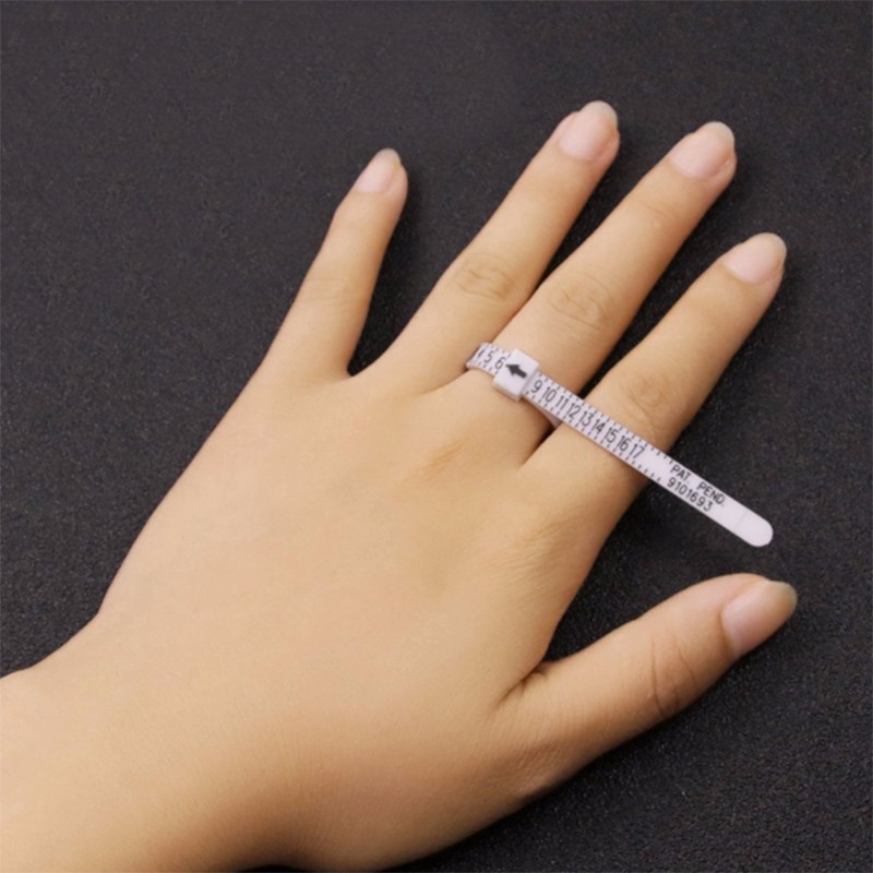 Jual US Alat Test Ukur Pengukur Ukuran Jari Cincin Kawin Wedding Ring ...