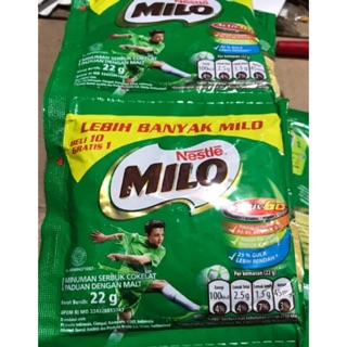Jual SUSU MILO BUBUK 1 RENCENG 10 SACHET 20g 20gr 20 g - Cokelat Coklat ...