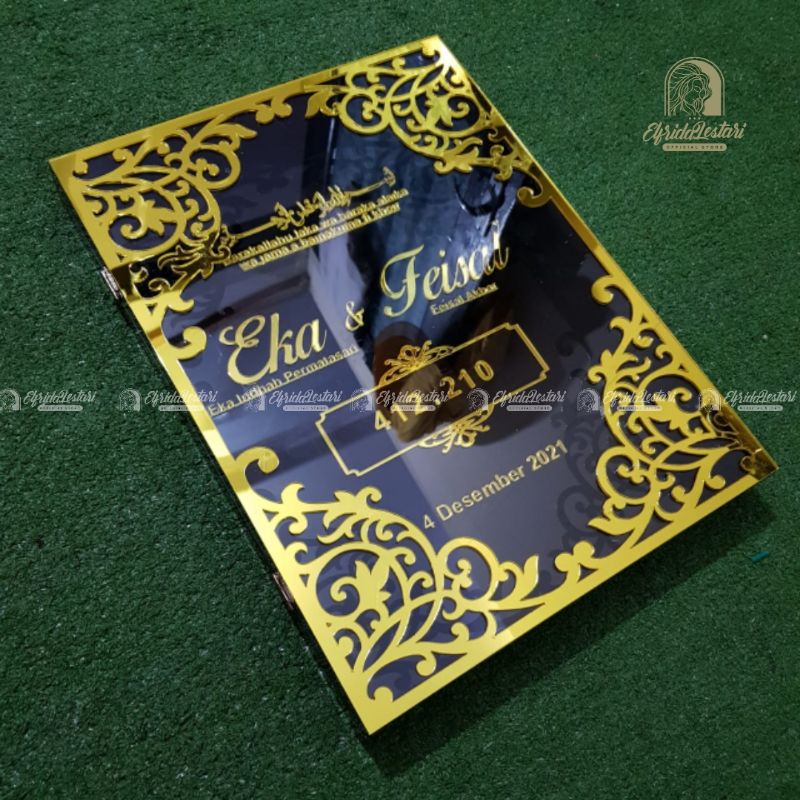 Jual READY FULLSET Box Mahar Premium Exclusive Box Custom Full Akrilik ...