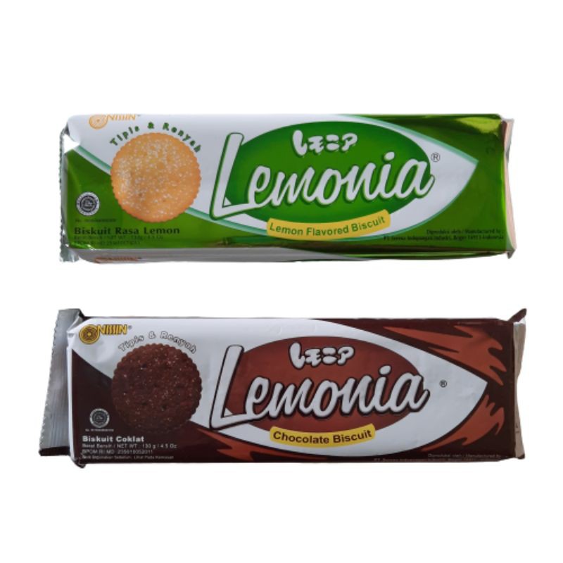 Jual BISKUIT LEMONIA LEMON/COKELAT 130 GRAM | Shopee Indonesia