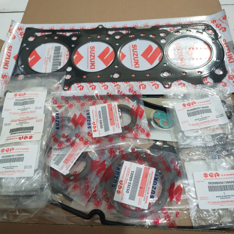 Jual paking set atau packing komplit set futura 1.5 1500cc injeksi Apv mega carry 1.5 1500cc apv ...