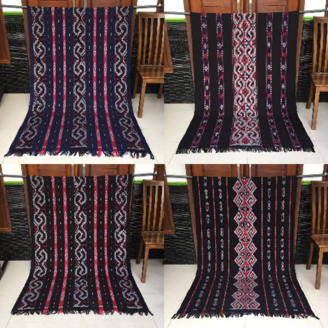 Jual Tenun ethnic blanket spesial toraja motif tenun sulawesi | Shopee ...