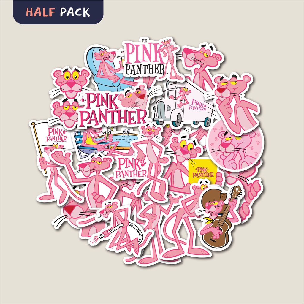 Jual STICKER PACK THE PINK PANTHER | STICKER TUMBLER | STIKER LAPTOP ...