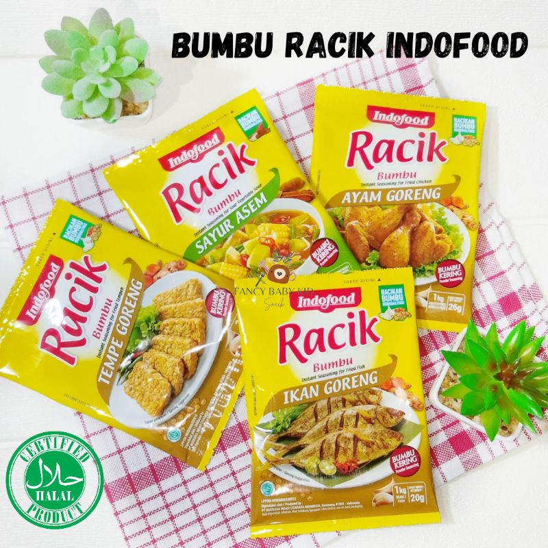Jual Bumbu Racik Indofood / Racik Tempe / Racik Ikan goreng / Racik ...