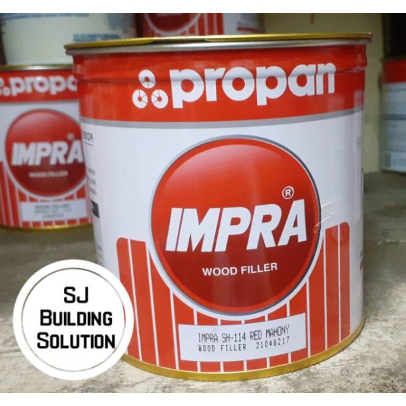 Jual IMPRA WOODFILLER / DEMPUL KAYU IMPRA PROPAN 1 KG JATI KAMPER ...