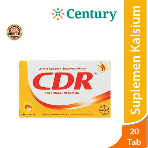 Jual CDR Calcium D-Redoxon Twinpack / Vitamin / Vitamin C / Suplemen ...