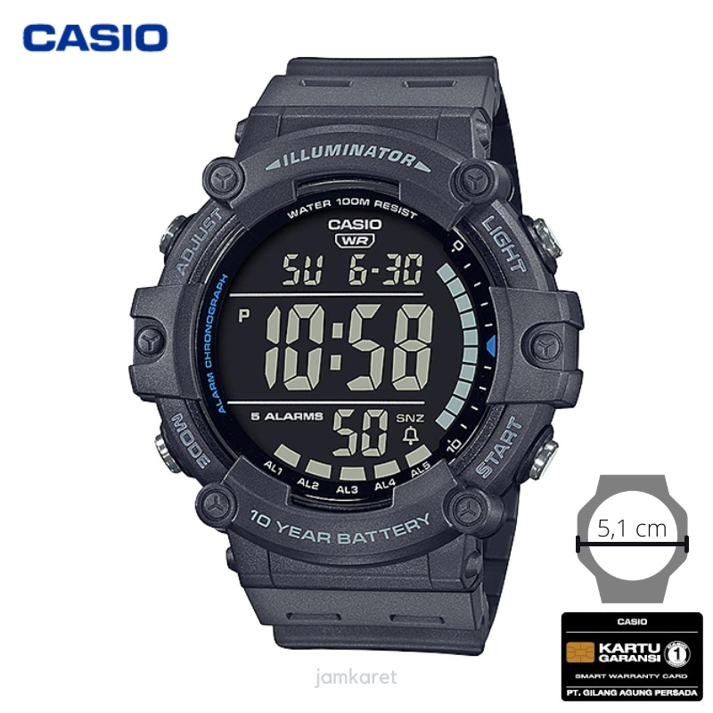 Jual JAM TANGAN PRIA CASIO AE-1500WH-8B ORIGINAL - AE1500WH | Shopee Indonesia