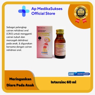 Jual Interzinc Syrup Obat Diare Atau Mencret Untuk Anak | Shopee Indonesia
