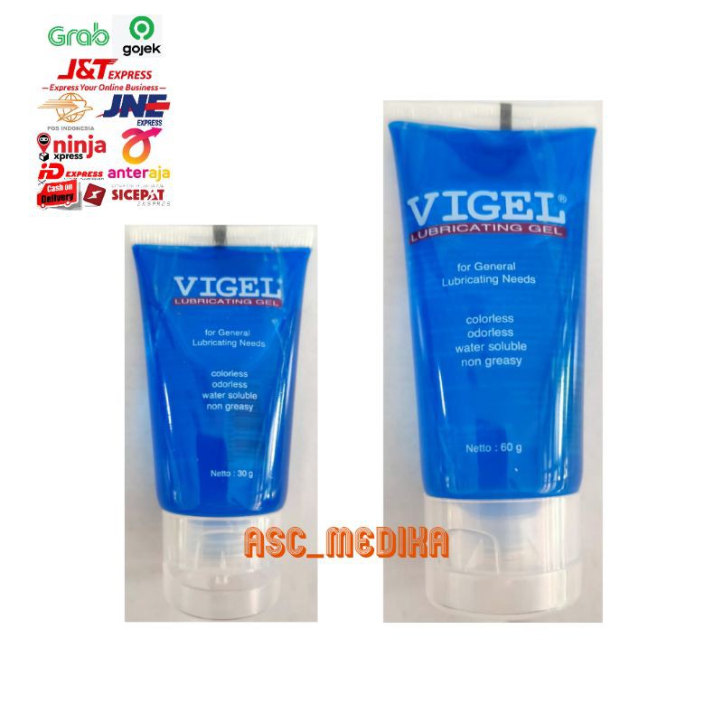 Jual Vigel Lubricating Gel/Gel NGT/Gel Kteter/Gen Tindakan Medis ...