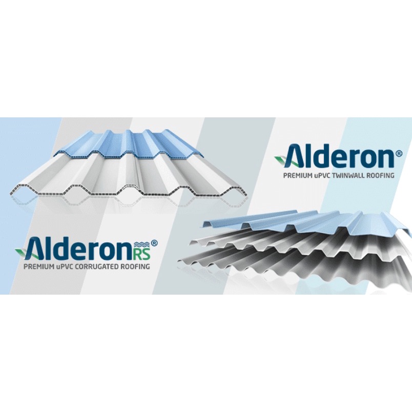 Jual ATAP UPVC MERK ALDERON - 860 10MM (BIRU DAN PUTIH) | Shopee Indonesia