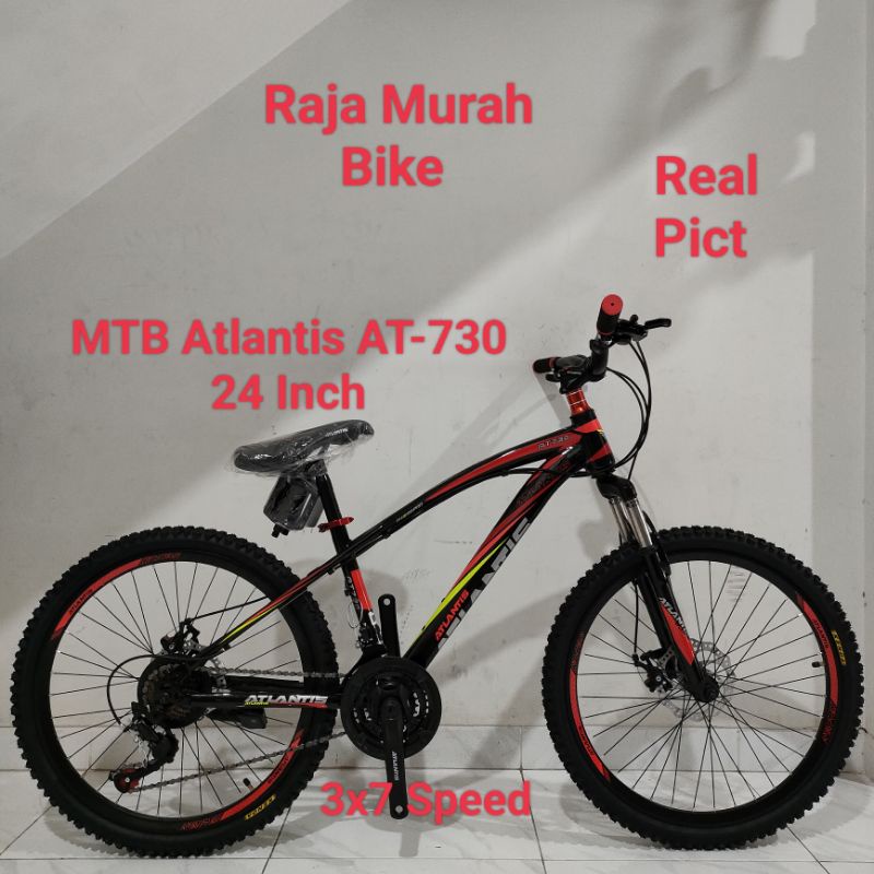 Jual Sepeda Gunung MTB Atlantis AT 730 24 Inch Sepeda MTB 24 Inch ...