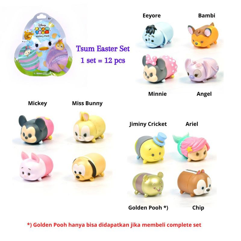 Jual satuan tsum tsum mystery pack pastel parade easter | Shopee Indonesia