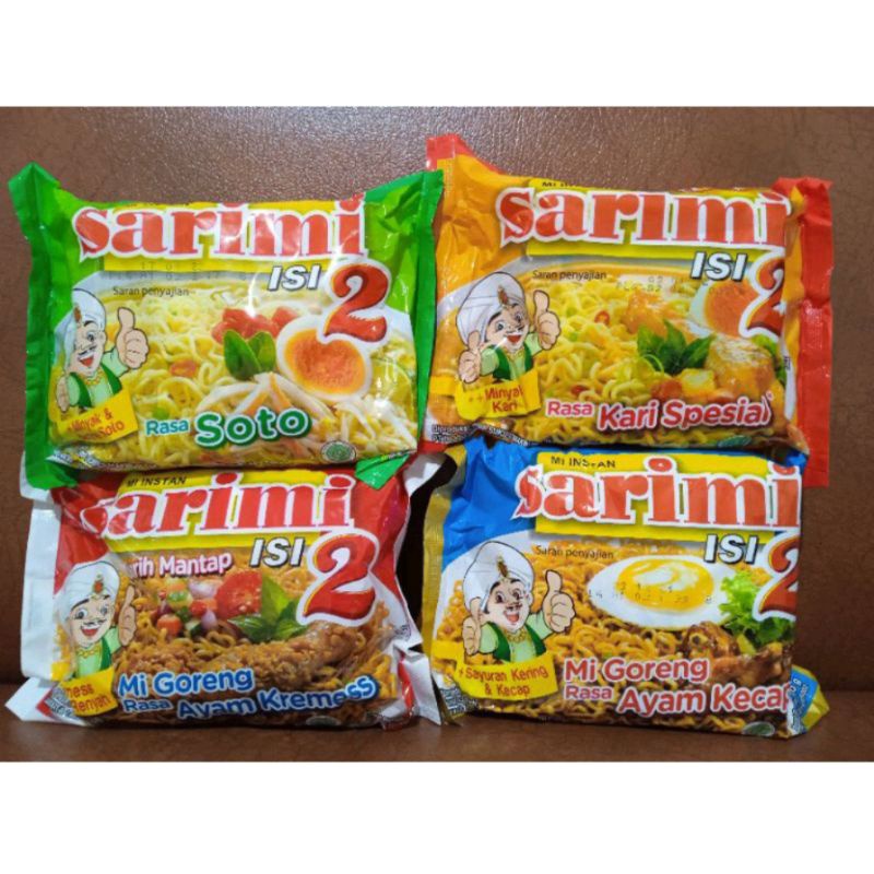 Jual Sarimi Duo isi 2 Goreng/Rebus all variant | Shopee Indonesia