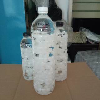 Jual Botol Plastik 1,5 Liter 1500ml (Harus Isi 10pcs) Botol Aqua 1,5 ...