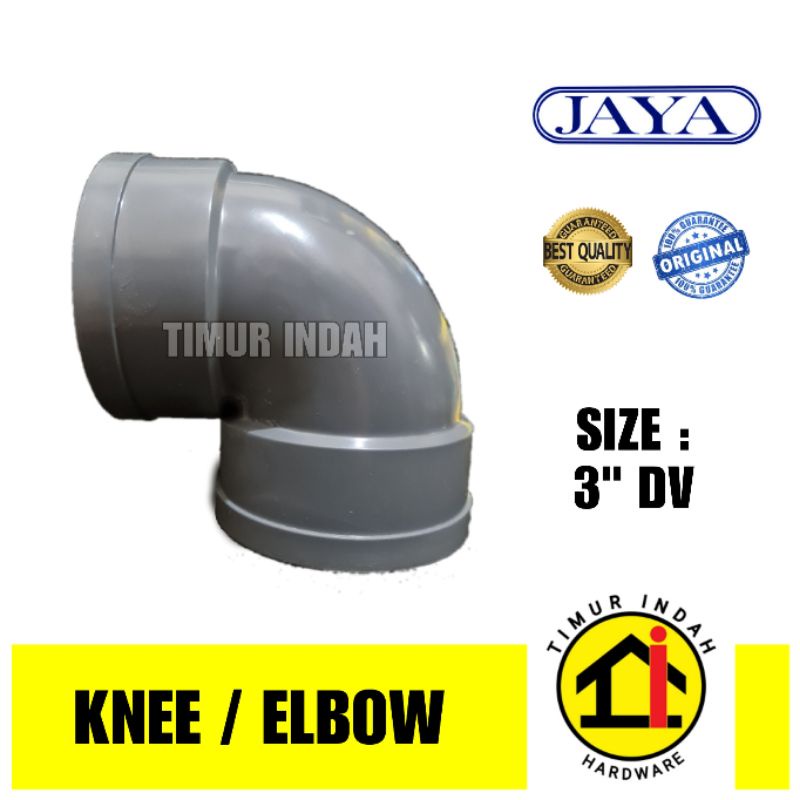 Jual Elbow 3" DV / Knee 3" DV - JAYA | Shopee Indonesia