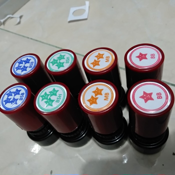 STEMPEL PENILAIAN / STEMPEL NILAI PAUD, TK/ REWARD/ STEMPEL MURAH ...