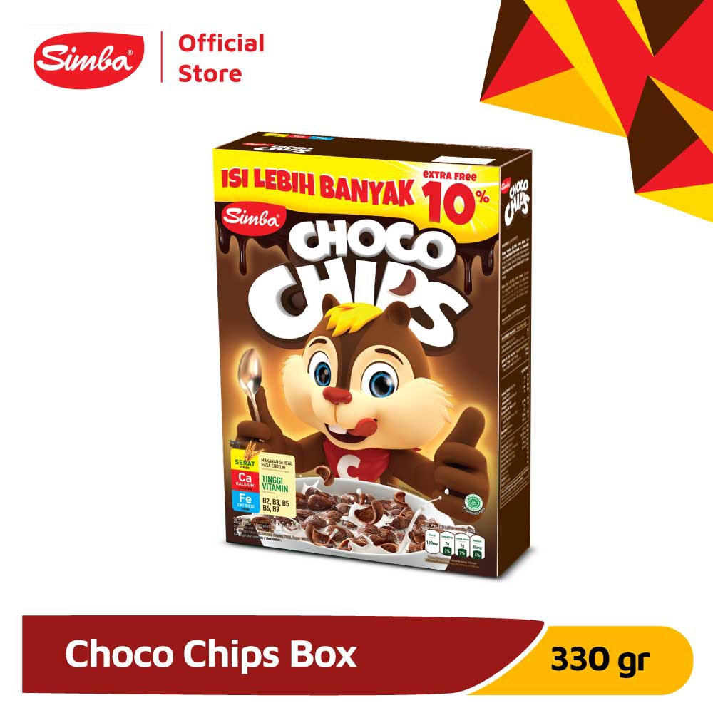 Choco Chips Cereal SIMBA Box 330 gr | Shopee Indonesia