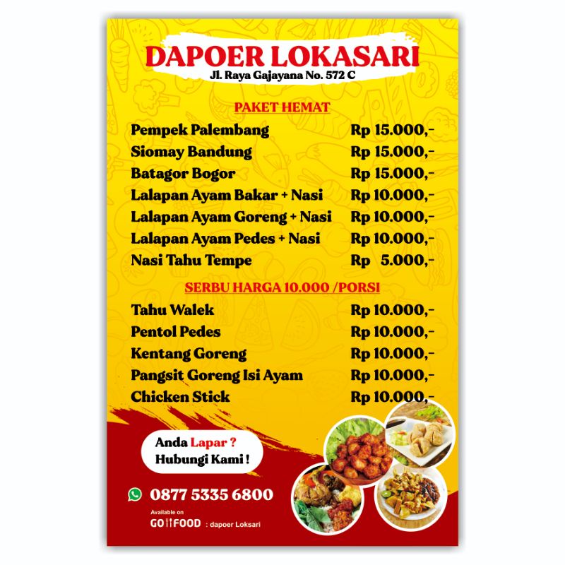 Jual CETAK MENU (FREE DESIGN) | Shopee Indonesia