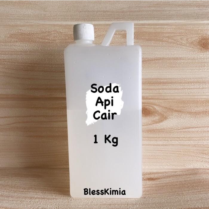 Jual Cleaning Pipe Soda Api Cair 1 Kg-Anti Sumbat-Soda Api-Caustic Soda ...