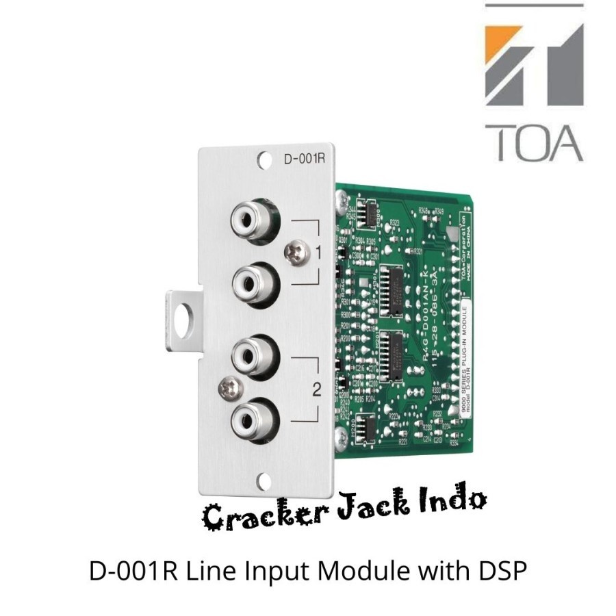 Jual Modul TOA D-001R Dual Mic/Line Input with DSP | Shopee Indonesia