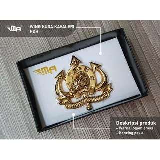 Jual WING KUDA KAVALERI PDH BRIVET BREVET PIN KUDA KAVALERI | Shopee ...