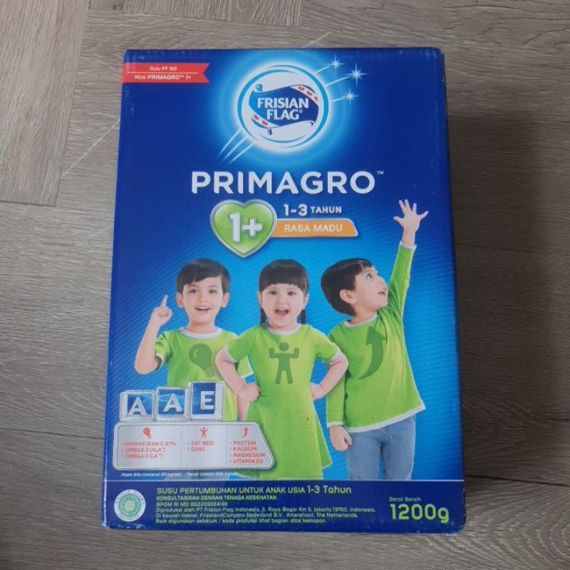 Jual Primagro 1+ rasa vanila & madu 1200g | Shopee Indonesia